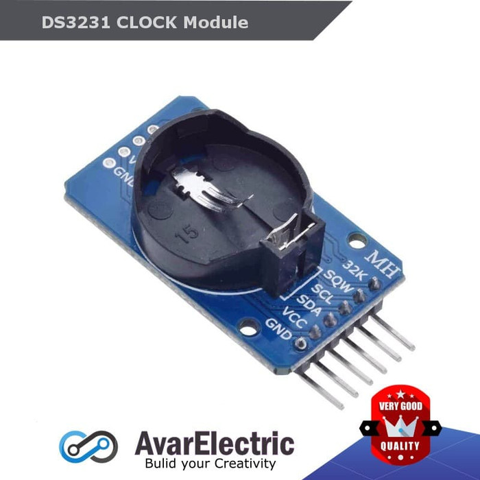 Módulo Relógio Ds3231 Rtc Real Time Ds 3231 Arduino | Shopee Brasil