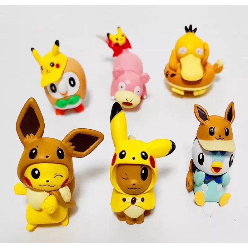 Figure Miniatura Pokémon Takara Tommy genuíno similar Pikachu ...