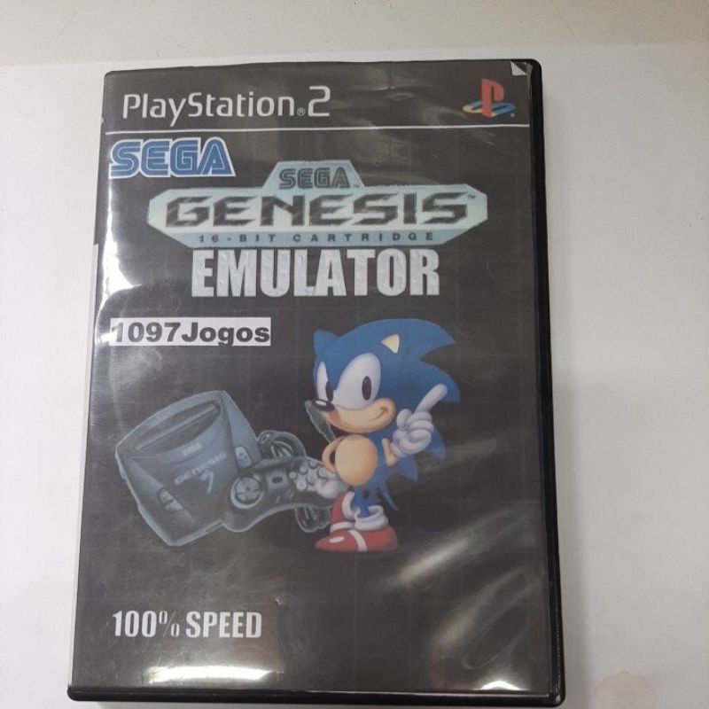 PS2 Sega Gênesis emulator varios titulos | Shopee Brasil