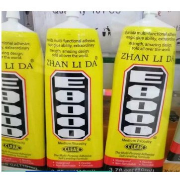 COLA E8000 Cola Glue P/ Colar Celular E8000 Transparente 110ml | Shopee ...