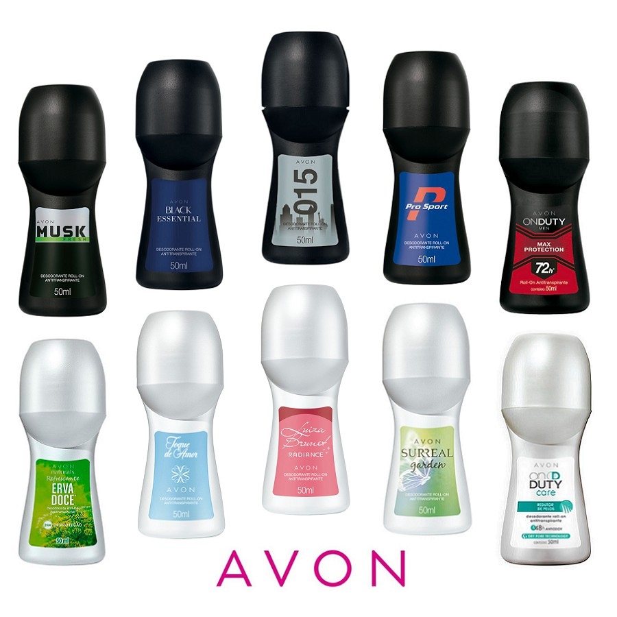 Desodorante Antitranspirante Avon Roll on - 50ml | Shopee Brasil