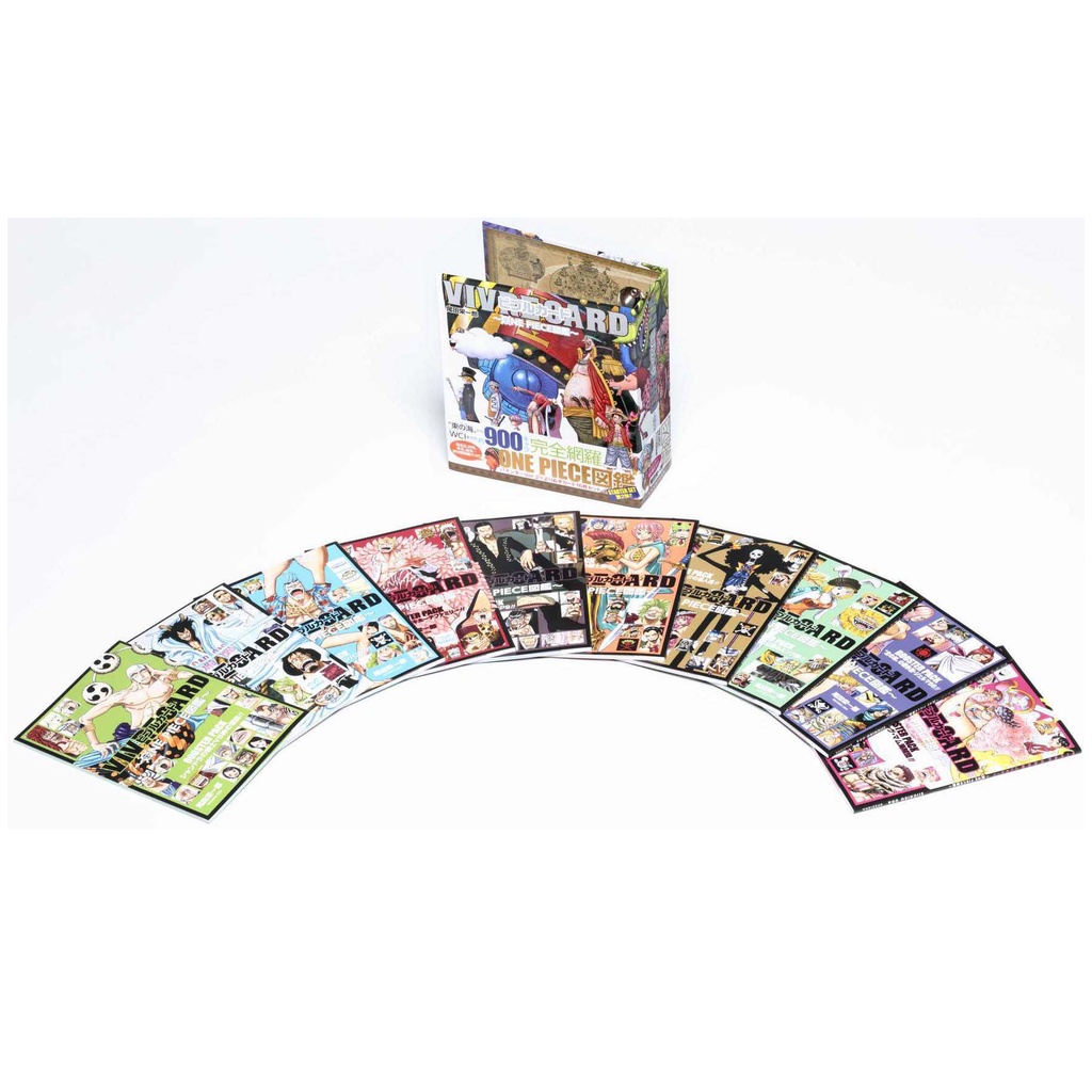 One Piece Zukan - Vivre Card (Databook em Japonês) | Shopee Brasil