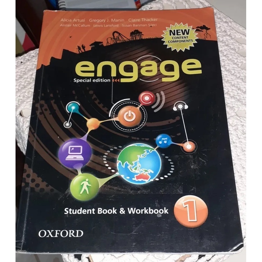 Engage 1 Student Book & Workbook Special Edition | Shopee Brasil