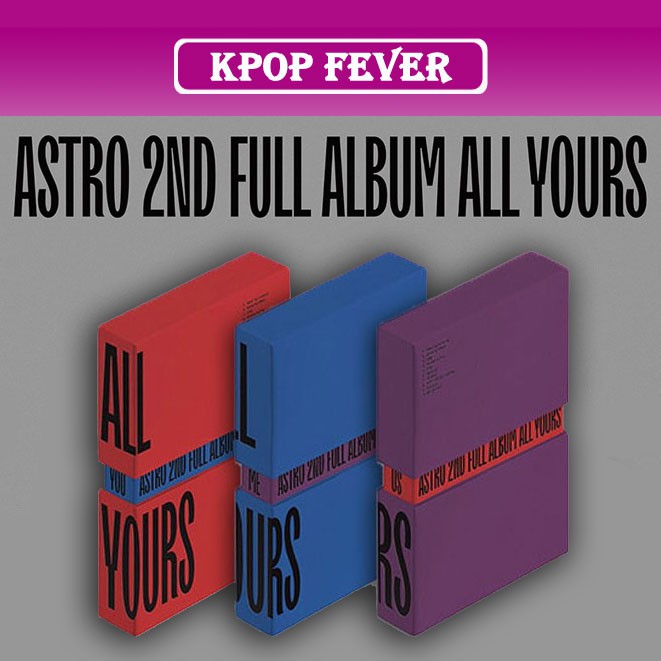 Astro - ALL YOURS (2nd FULL ALBUM) | Shopee Brasil