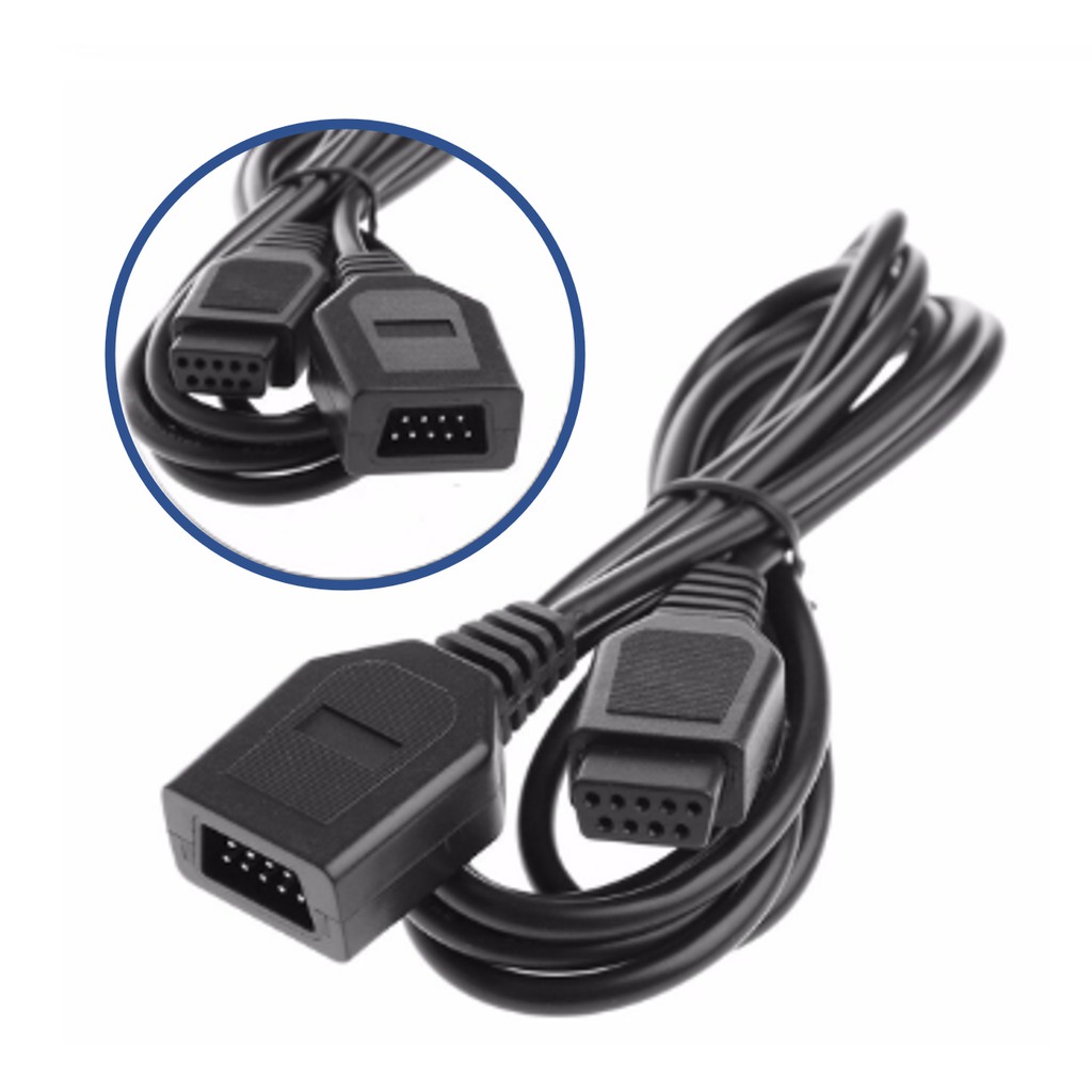Cabo Extensor Controle Mega Drive 1.80 M. | Shopee Brasil