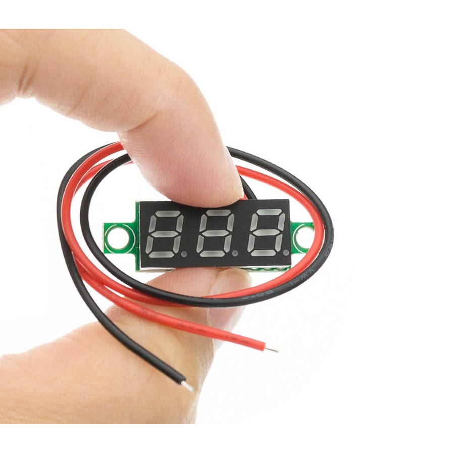 Mini Voltímetro Digital 4v Até 30v Dc 0,28 polegadas | Shopee Brasil