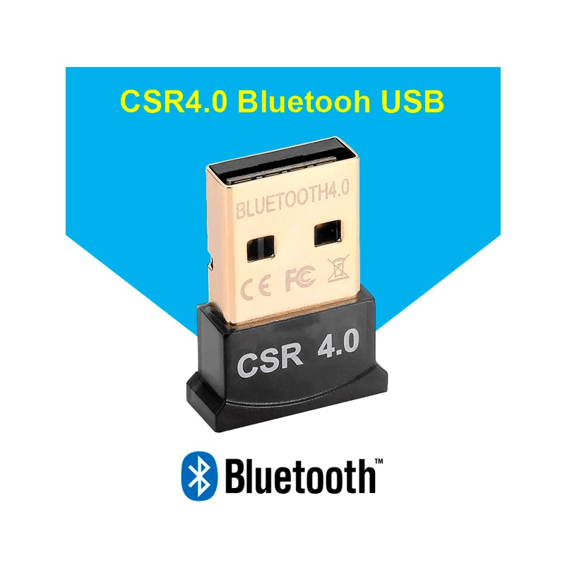 Adaptador Usb Bluetooth Csr 4.0 | Shopee Brasil