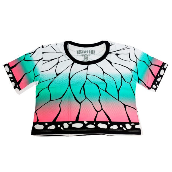 Cropped Top Faixa Anime Shinobu Demon Slayer | Shopee Brasil