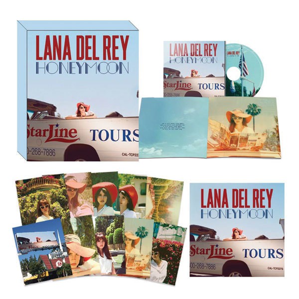 Lana Del Rey Honeymoon Limited Edition Box Set Deluxe | Shopee Brasil