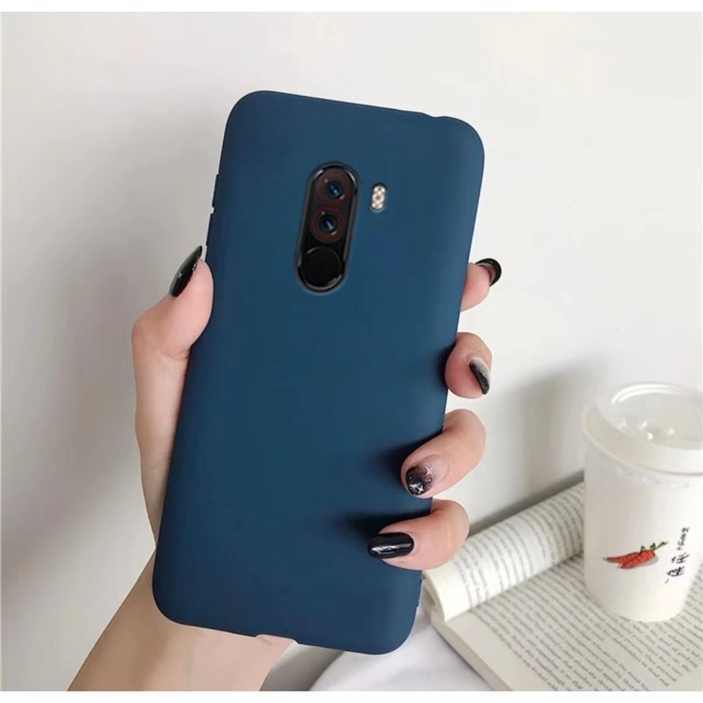 Case Ultra Fina Luxo Para Xiaomi Pocofone F1 + Pelicula 3D Capa Capinha ...