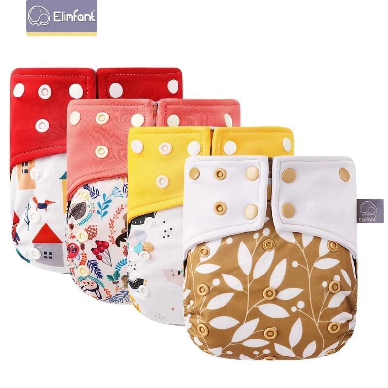 fralda ecologica elinfant elifant dryf de café | Shopee Brasil