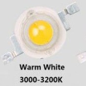 Led HPL Epistar 2-3 Watts Branca Quente 3000-3200k | Shopee Brasil