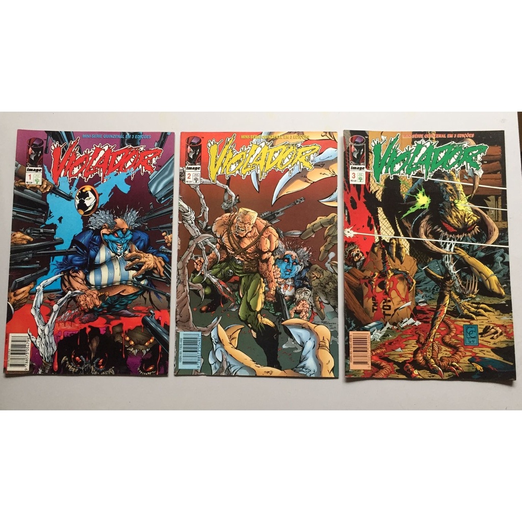 Violador (Spawn) - 3 edições | Shopee Brasil