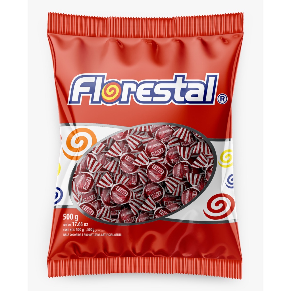 Bala De Canela 500G - Florestal | Shopee Brasil