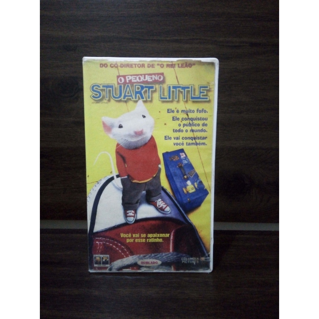 Fita VHS Stuart Little 1 Dublado | Shopee Brasil