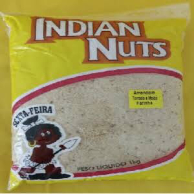 Amendoim Indian Nuts Torrado/Moído Farinha Pc-1kg | Shopee Brasil