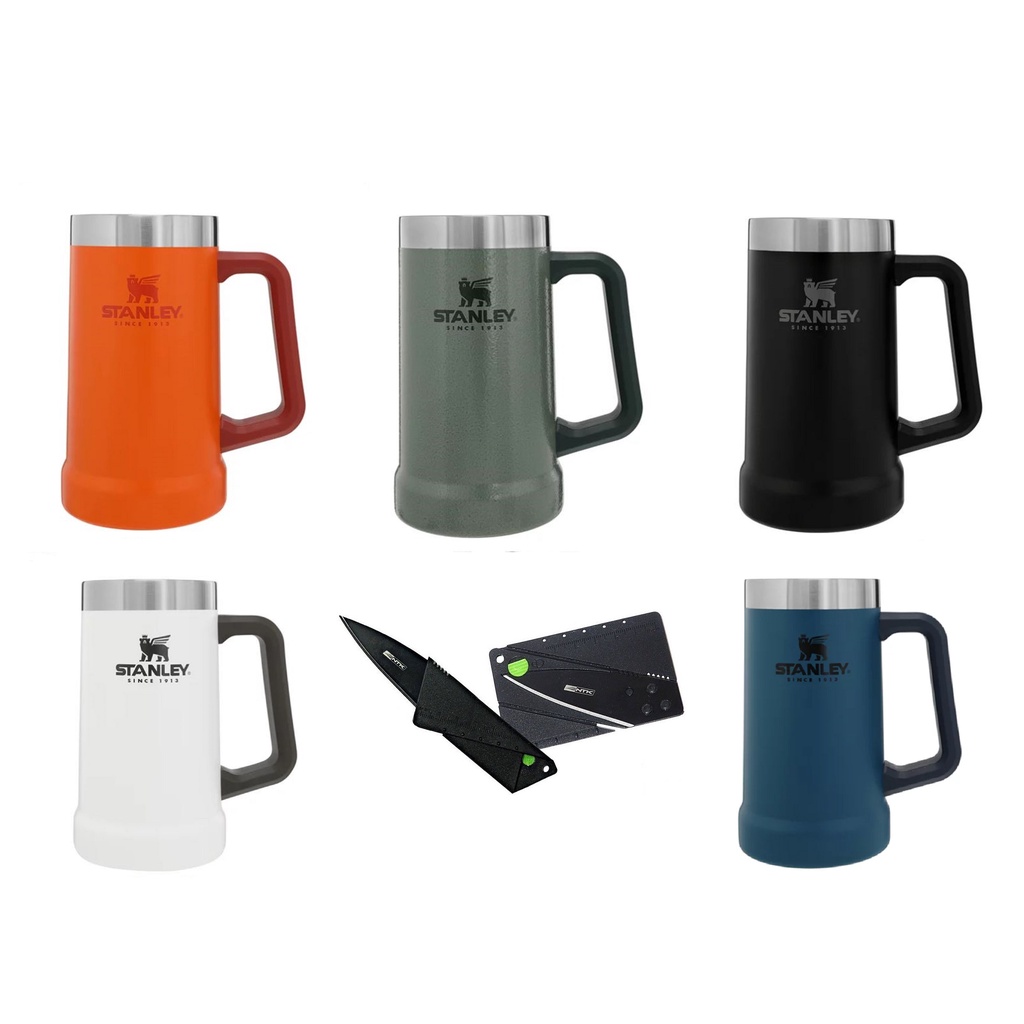 Caneca Térmica de Cerveja Stanley 709ml Original Canivete Chad NTK ...