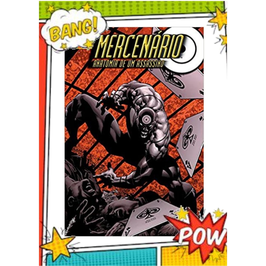 Marvel - Mercenário. Anatomia de um Assassino Capa dura | Shopee Brasil