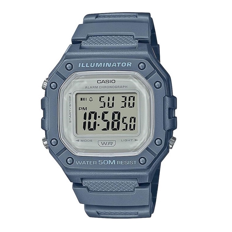 Relógio Masculino Casio Digital Standar W-218HC-2AVDF-SC | Shopee Brasil