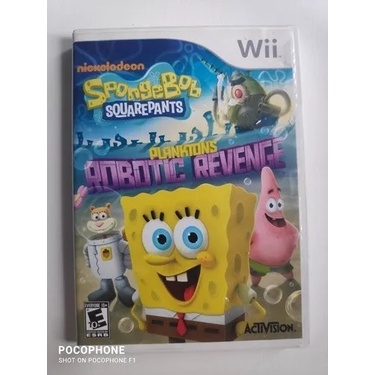 Jogo Bob Esponja Wii Original | Shopee Brasil