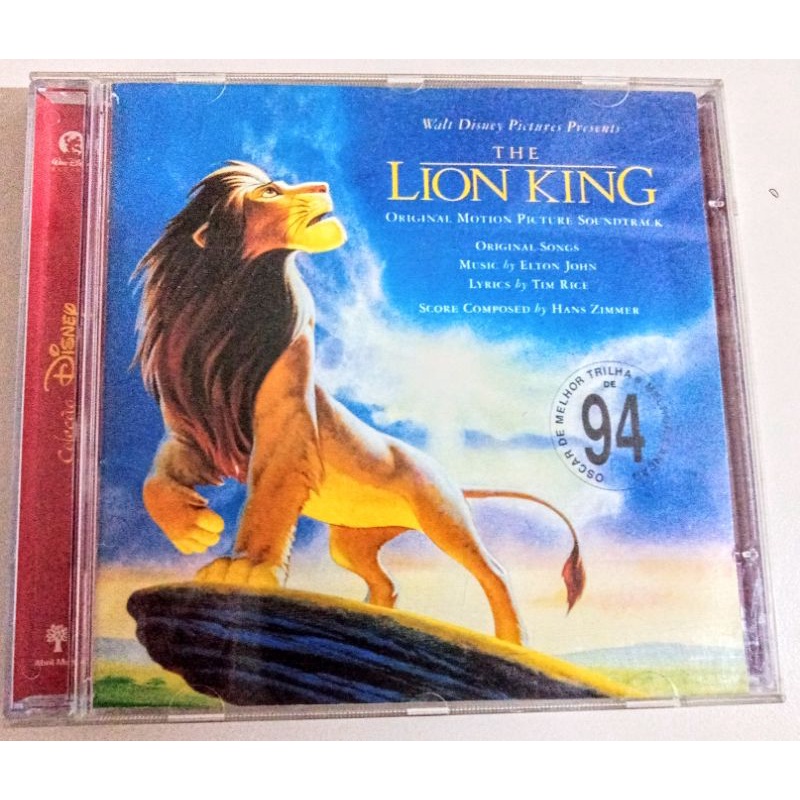 CD The Lion King (Original Motion Picture Soundtrack) | Shopee Brasil