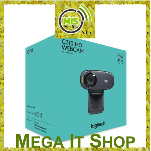 Web Cam Logitech C-310 (Hd) | Shopee Brasil