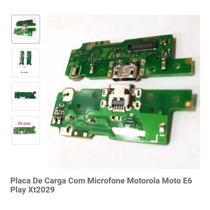 placa de carga motoe6 play | Shopee Brasil