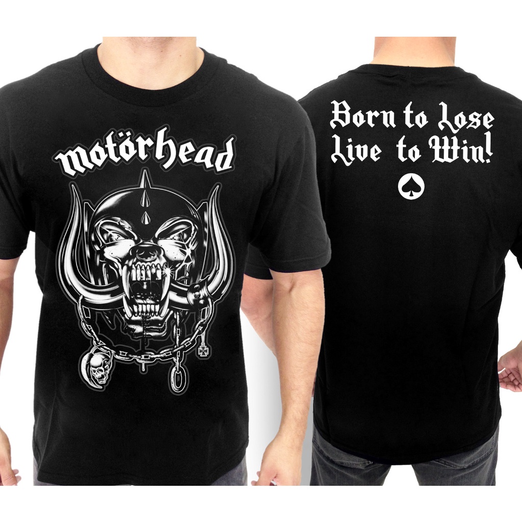 Camiseta Motorhead Of0053 Consulado Do Rock Oficial Banda | Shopee Brasil