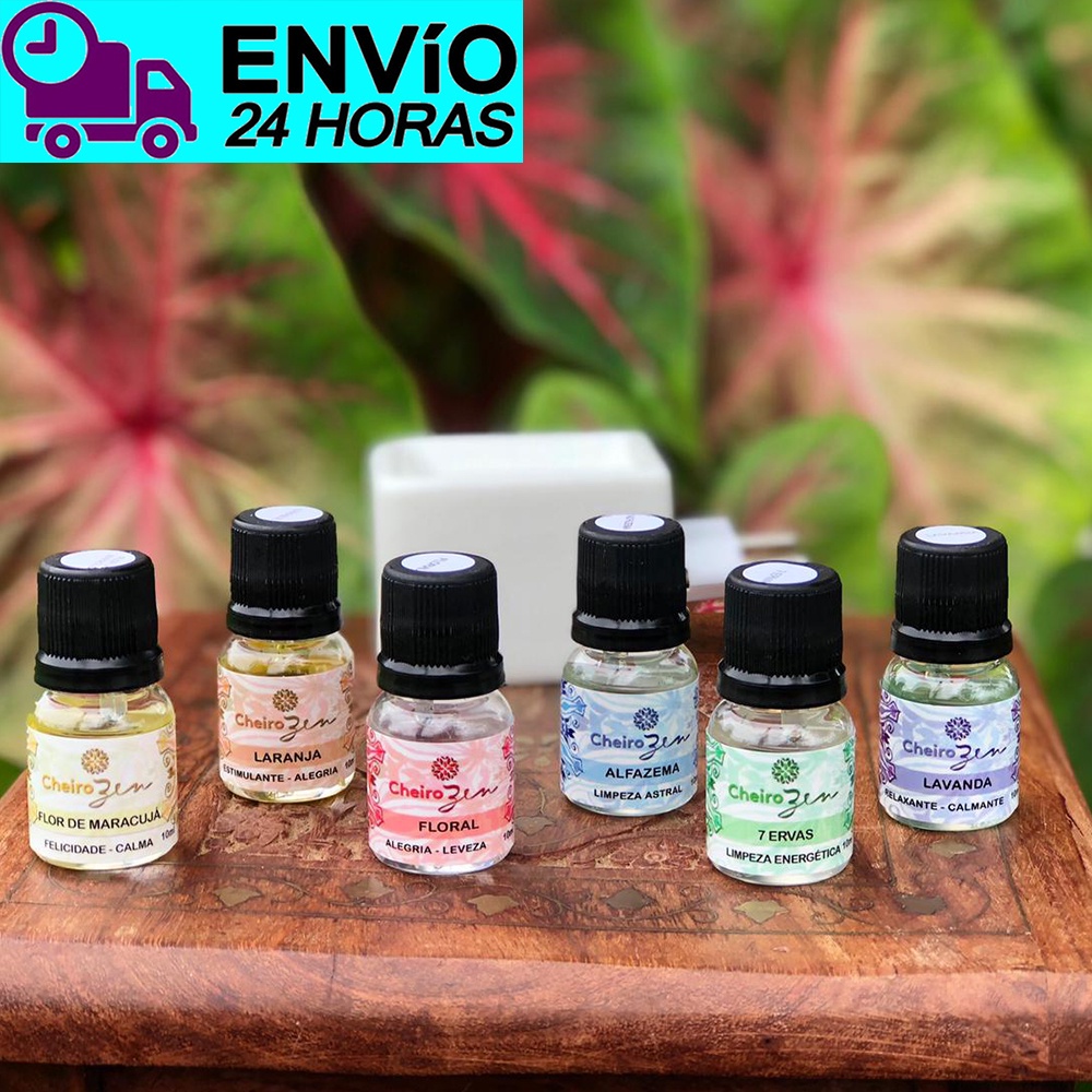 Kit 10 Essências 10 ml - Cheiro Zen Aromatizador de Ambiente | Shopee ...