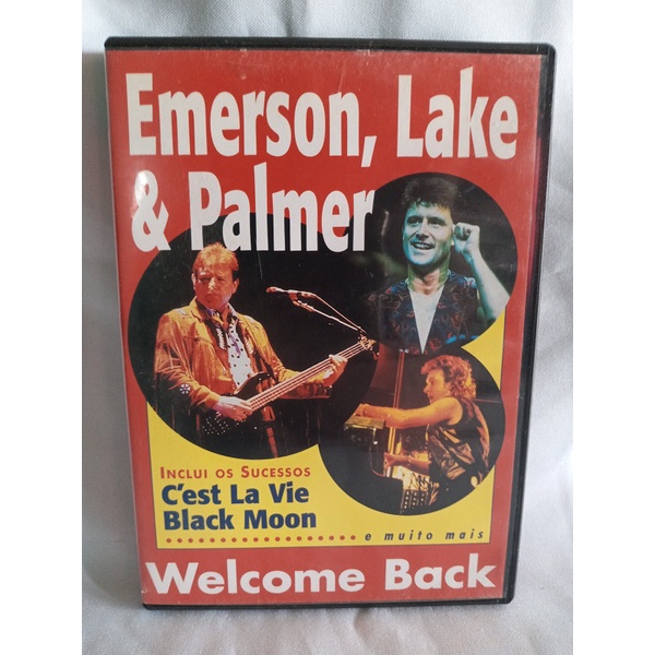 Emerson, Lake & Palmer - Welcome Back / DVD | Shopee Brasil