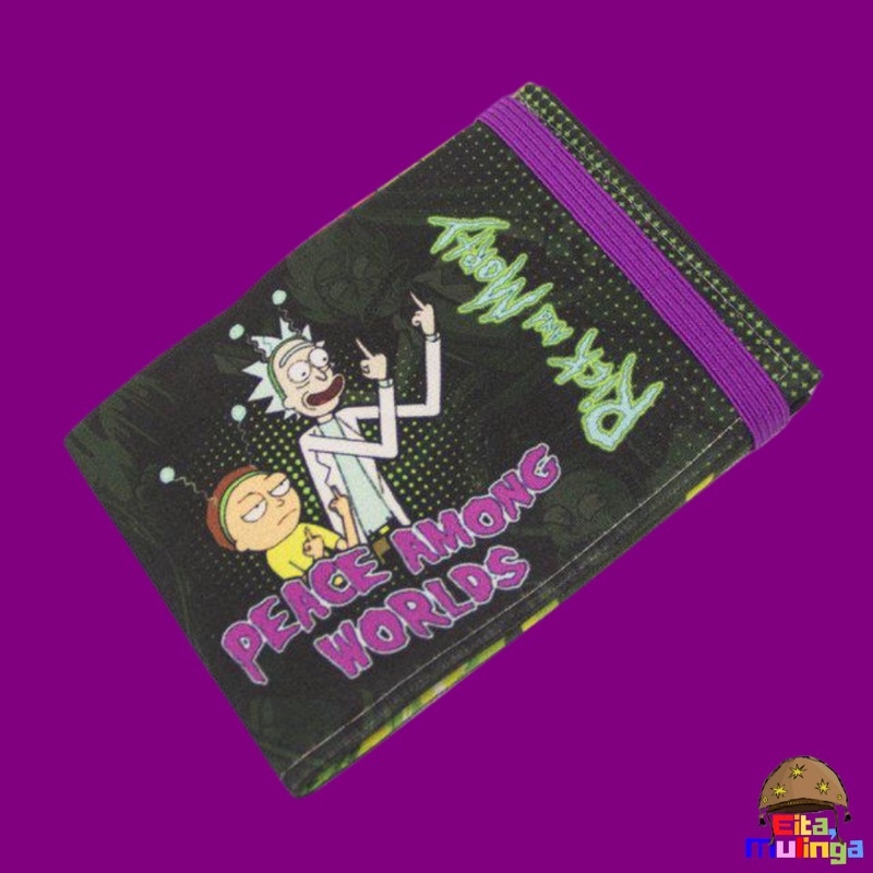 CARTEIRA_DIVERTIDA_SLIM_GEEK_NERD_RICK_AND_MORTY | Shopee Brasil