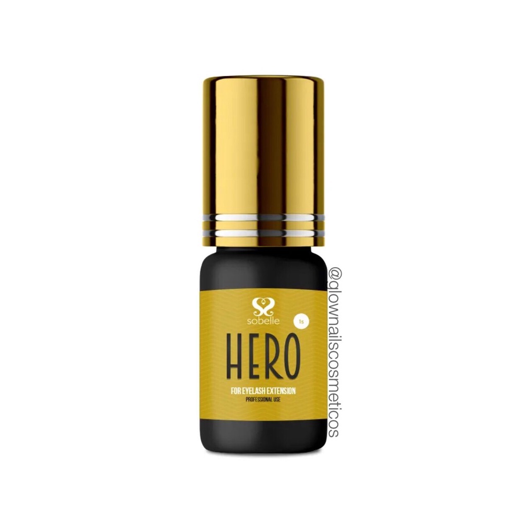 Cola para Extensão de Cílios Sobelle Hero 3ml | Shopee Brasil