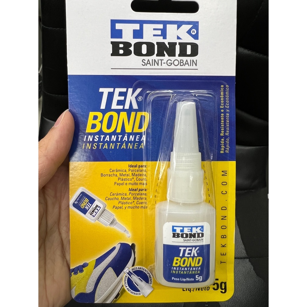 Cola Instantânea Tek Bond 5g | Shopee Brasil