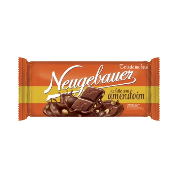 Barra de Chocolate Neugebauer Amendoim 90g | Shopee Brasil
