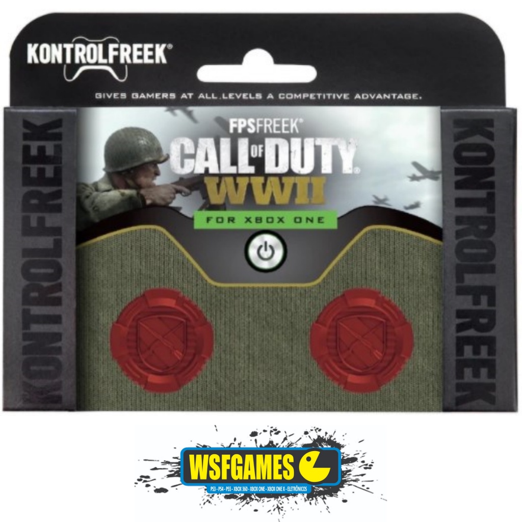 Par de Grip Extensor Call Of Duty Ww2 Cod Wwii - Controle Xbox One E ...