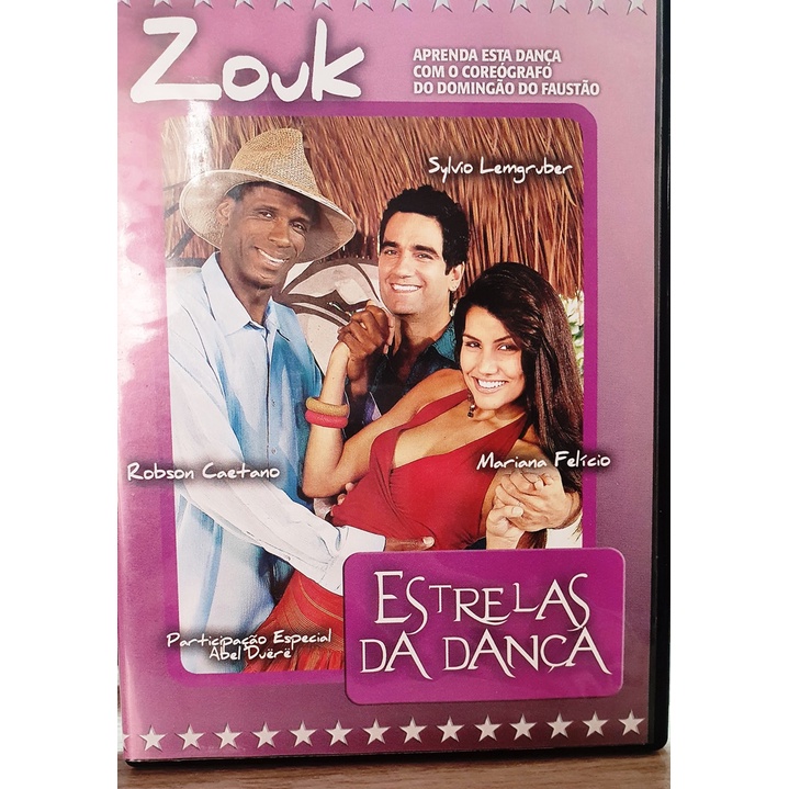 DVD Aula de ZOUK Estrelas da dança Zouk - Sylvio Lengruber - DVD ...