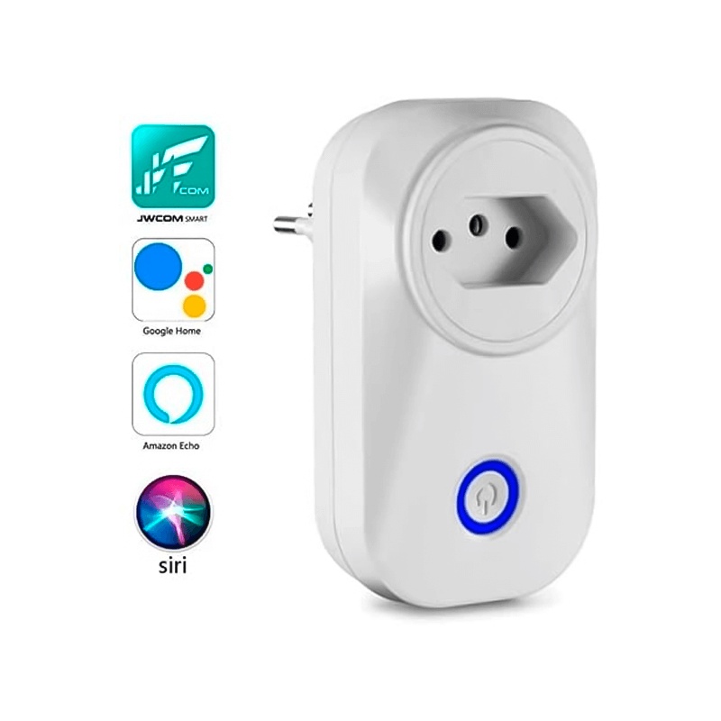 Tomada Inteligente Wifi Smart 10a Casa Inteligente | Shopee Brasil