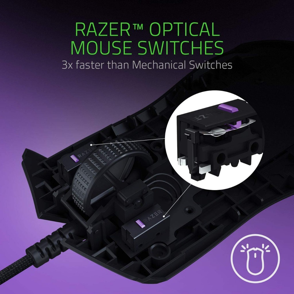 Razer Viper Ambidextrous Gaming Mouse 16,000 Dpi Optical | Shopee Brasil