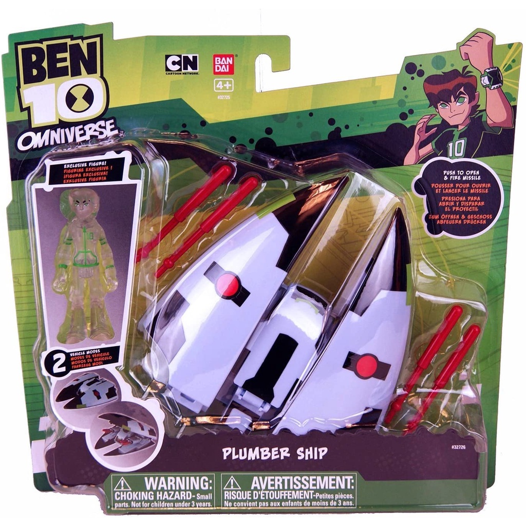 Nave Ben 10 Omniverse Plumber Ship Original Bandai | Shopee Brasil