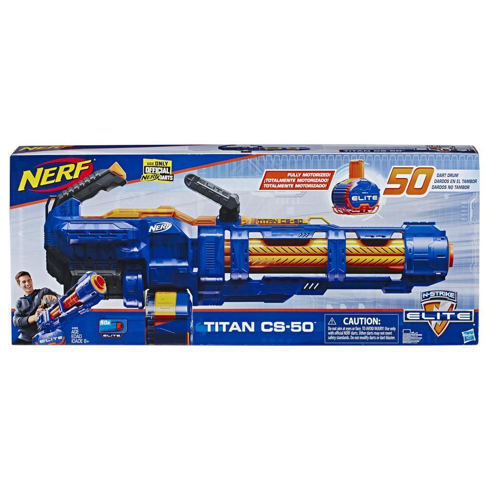 Lancador de Dardos Nerf N-Strike Elite Titan CS-50 Hasbro | Shopee Brasil Lancador de Dardos Nerf N-Strike Elite Titan CS-50 Hasbro | Shopee Brasil