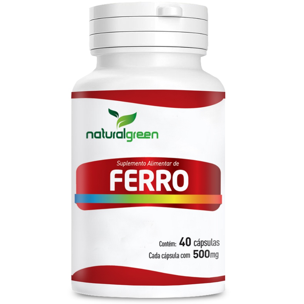 FERRO 500MG 60CAPS NG | Shopee Brasil