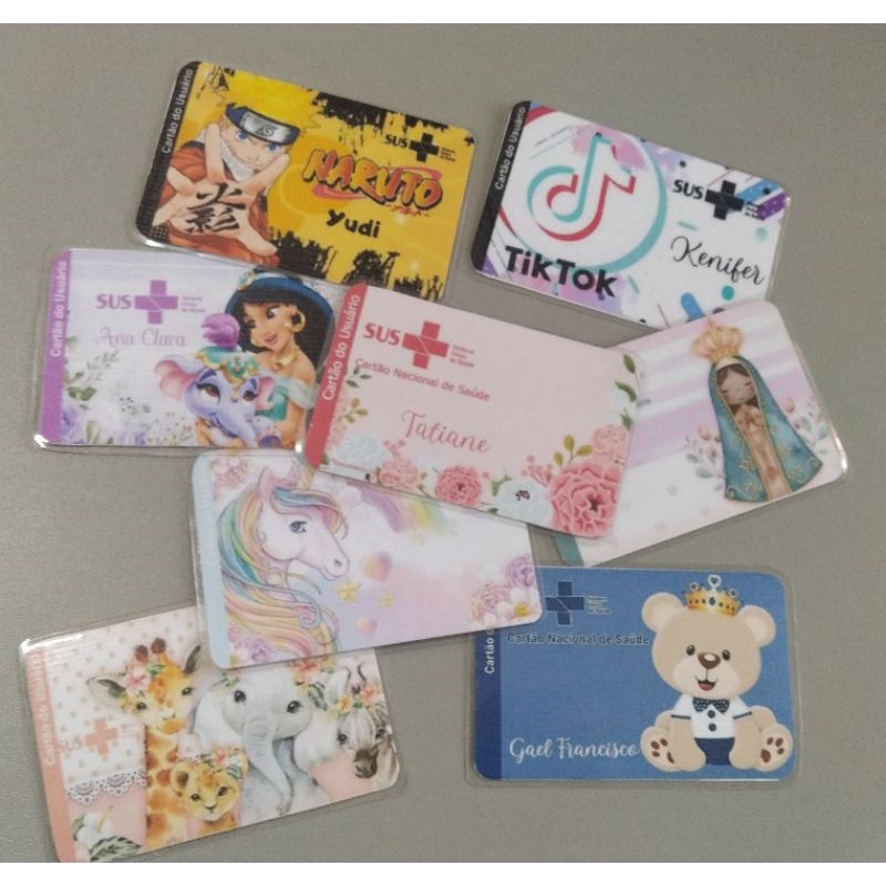 Cartão SUS personalizado | Shopee Brasil