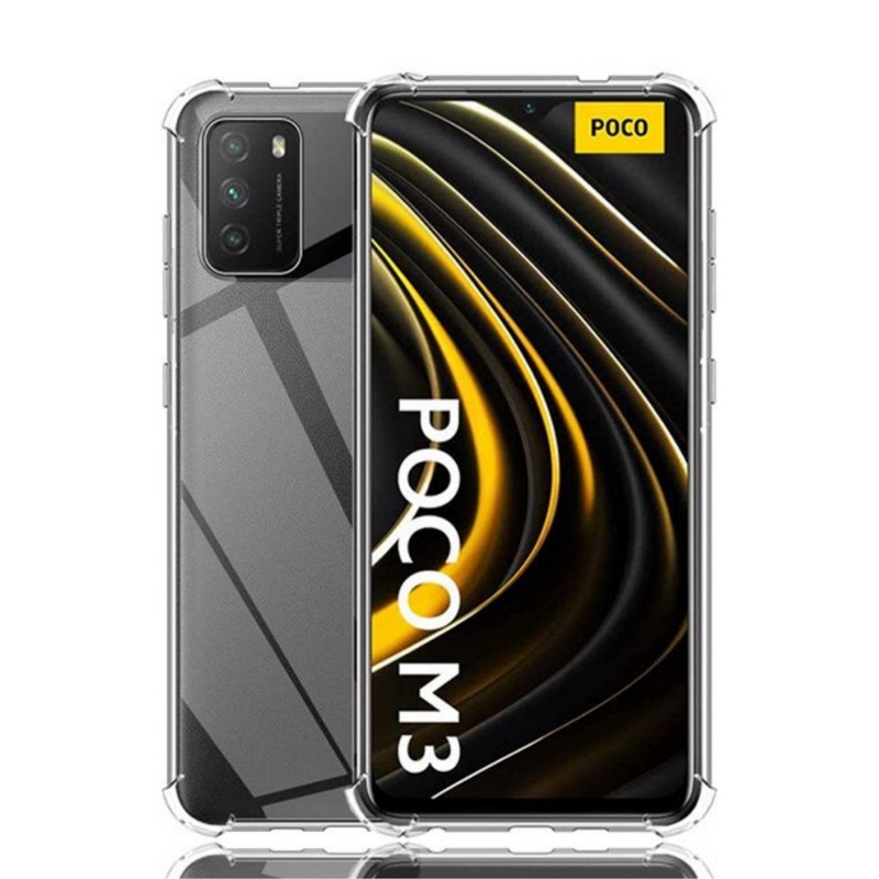Capa Capinha Celular Anti Impacto Compatível Xiaomi Poco M3 + Película ...