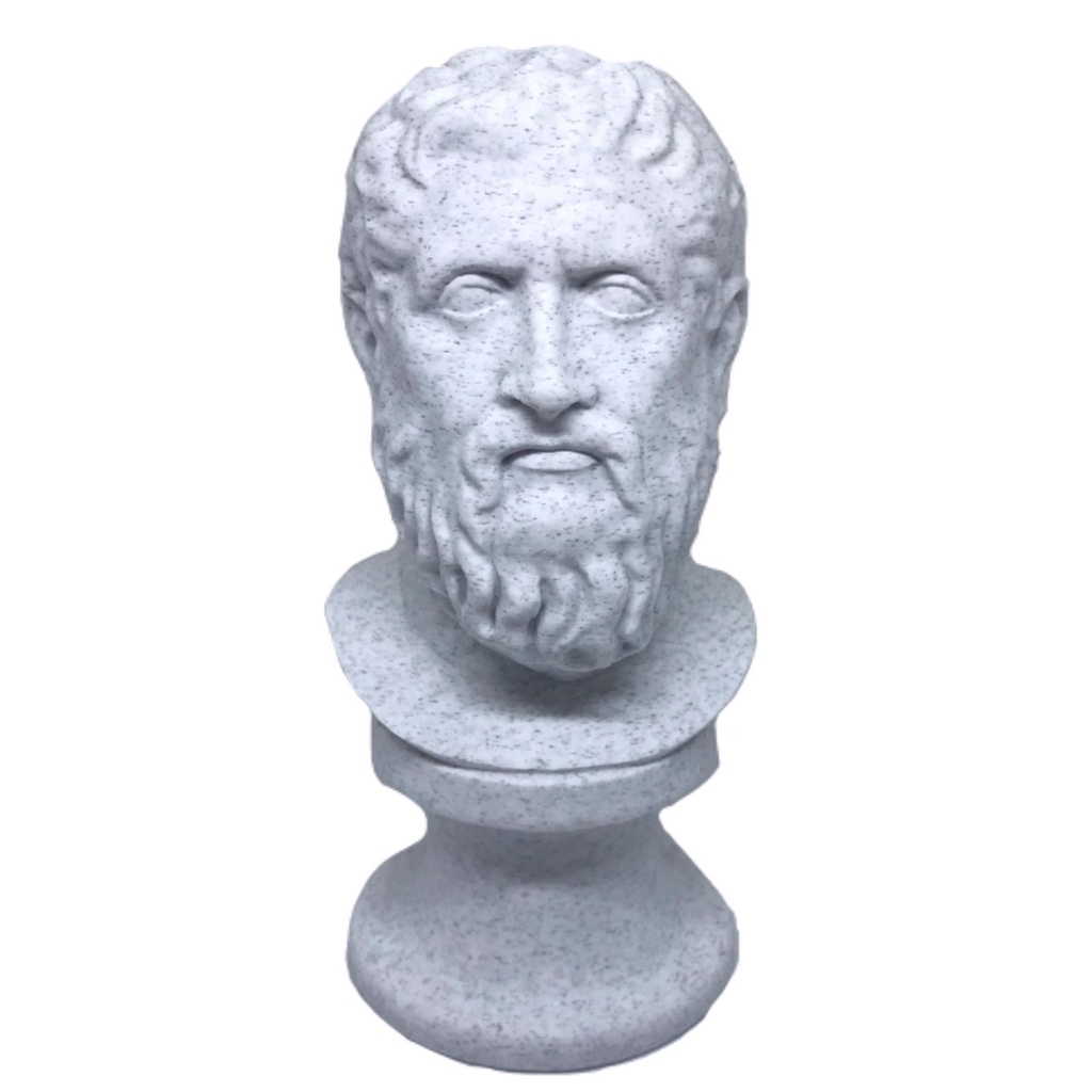 Escultura Busto Platão Filósofo Grego - Impressão 3D | Shopee Brasil