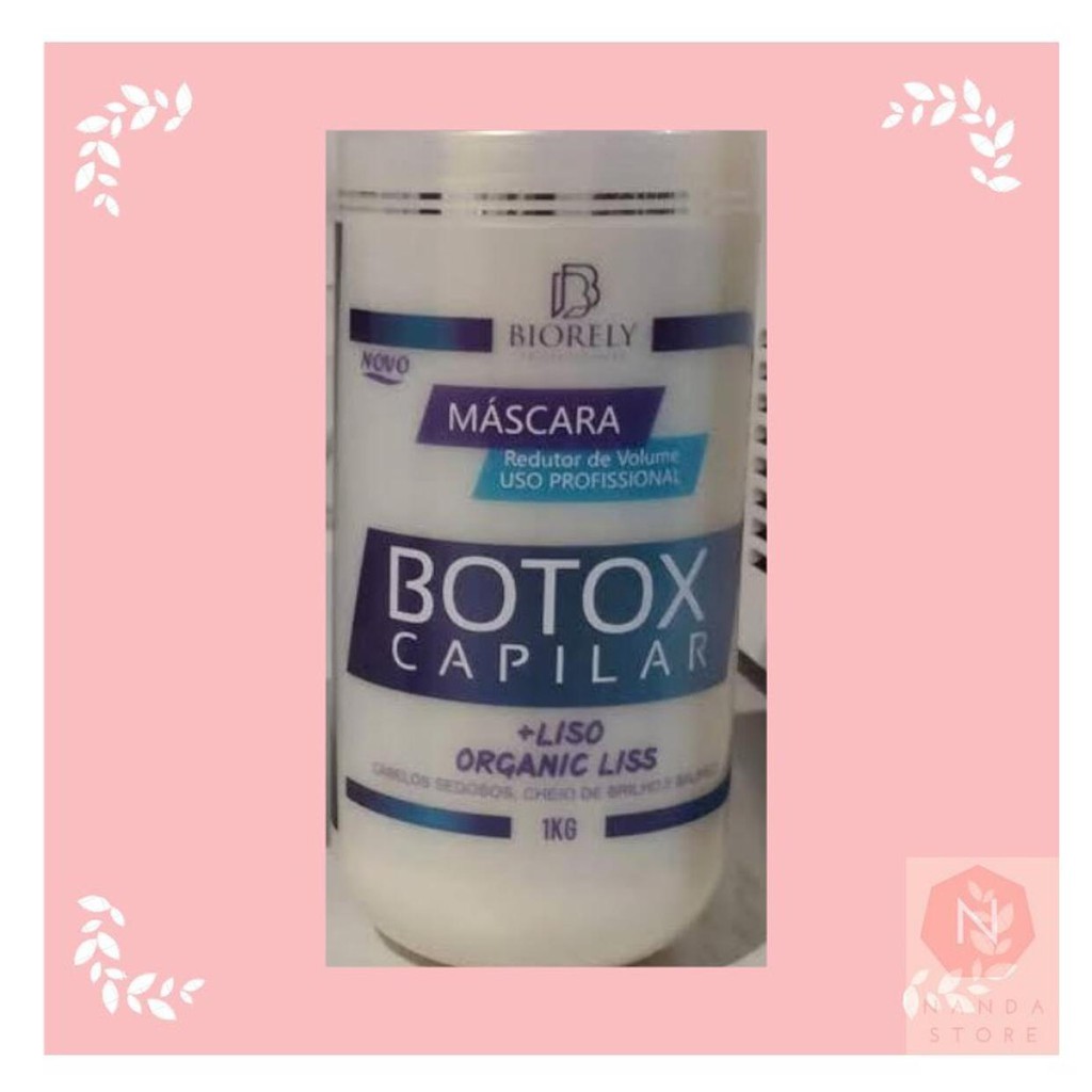 Máscara Botox Capilar Orgânico/Sem Formol | Shopee Brasil