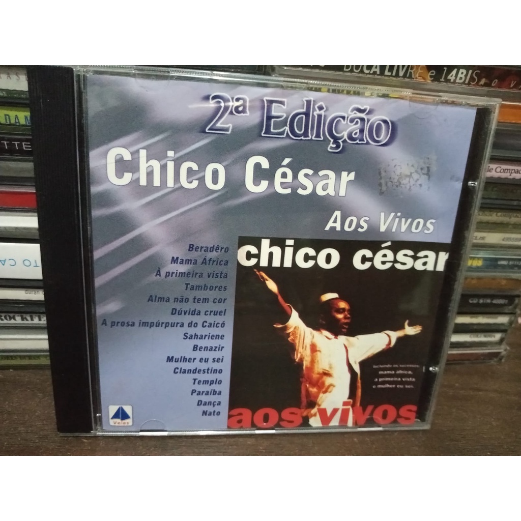 CD Chico César – Aos Vivos | Shopee Brasil