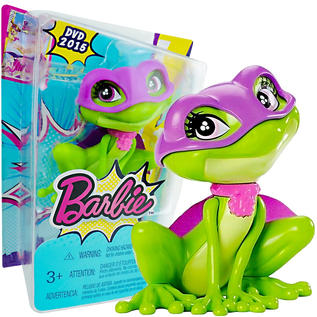 Boneco Sapinho Sapo Barbie Super Princesa Mattel | Shopee Brasil