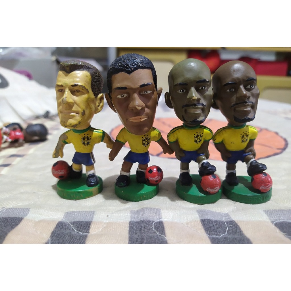 Mini craques jogadores futebol Coca-Cola copa 98 e Microstars | Shopee ...
