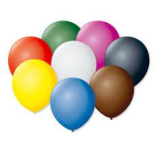 Balão Bexiga Latex 9 polegadas 25 unidades cores diversas para Festa ...