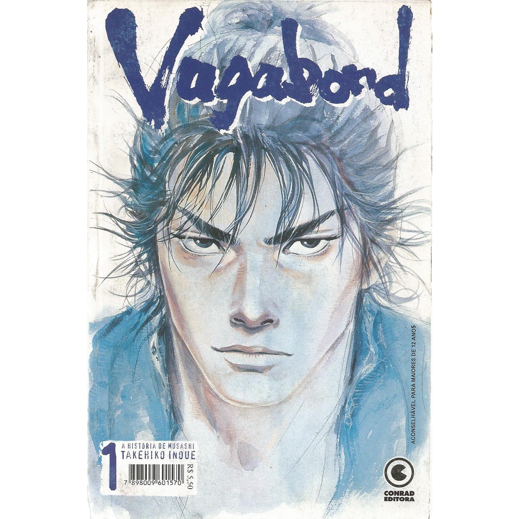 Vagabond # 1 - A História de Musashi, Takehiko Inoue | Shopee Brasil